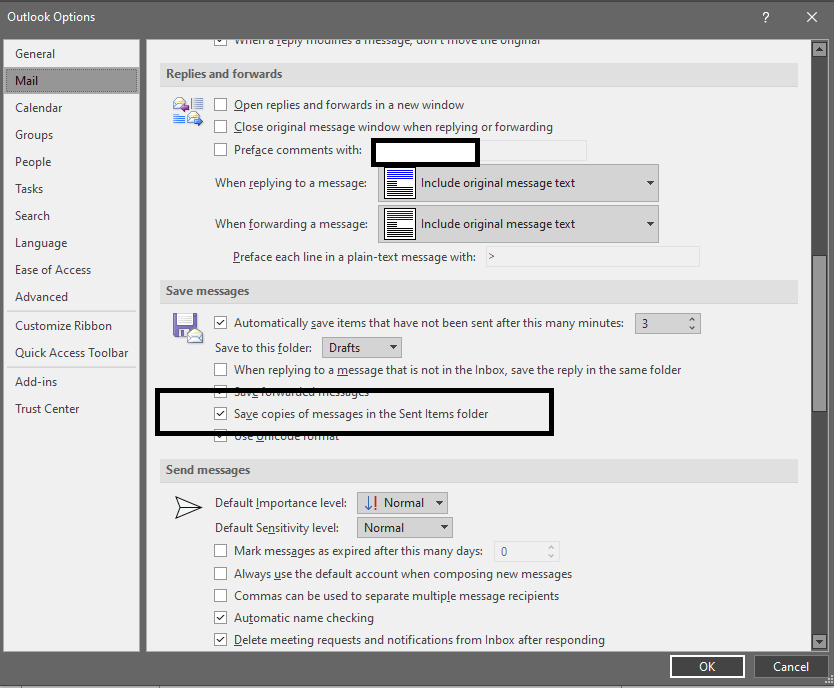 Sent messages are automatically sent to deleted emails - Microsoft Q&A