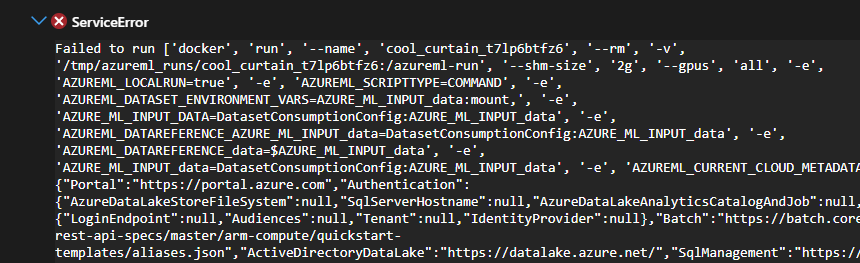 Azure machine learning compute local - Microsoft Q&A Azure machine learning compute local - Microsoft Q&A