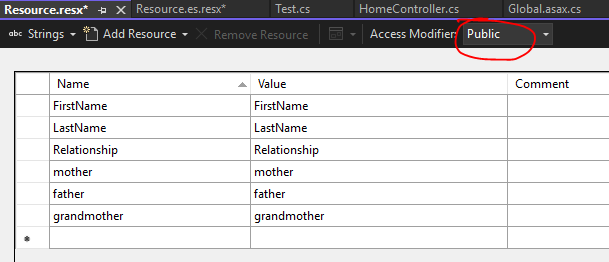 Multi-Language MVC Form - Microsoft Q&A