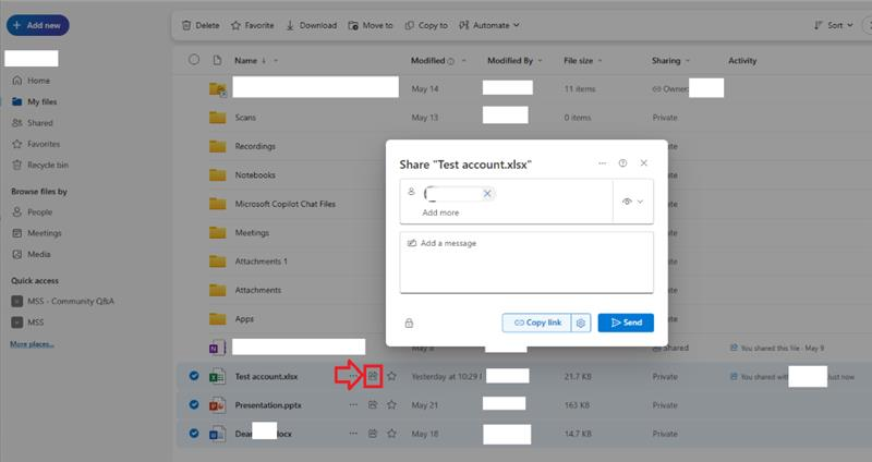 OneDrive Bug: Shared Link for Multiple Files Not Working - Microsoft Q&A