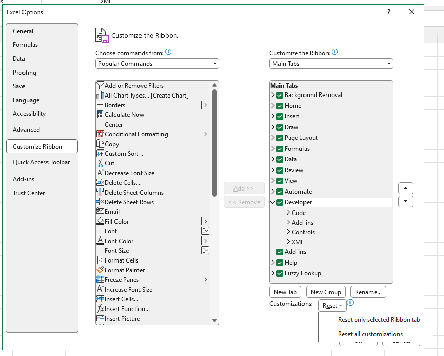Is there a known issue with selecting or right clicking active x ...