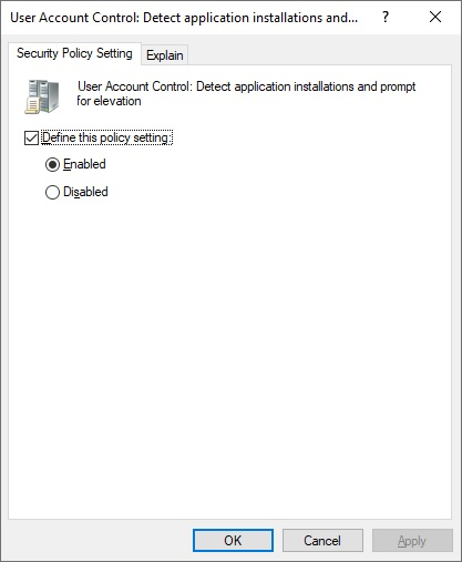 prompt password for exe for domain admins - Microsoft Q&A