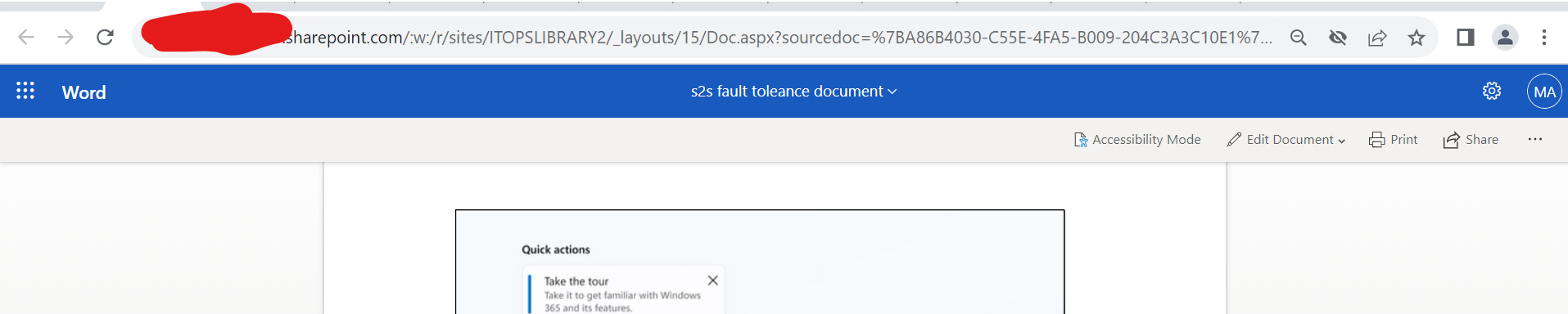 uploaded word document behavior in sharepoint online - Microsoft Q&A