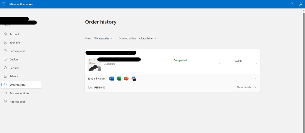 Unknown charge - Microsoft Q&A