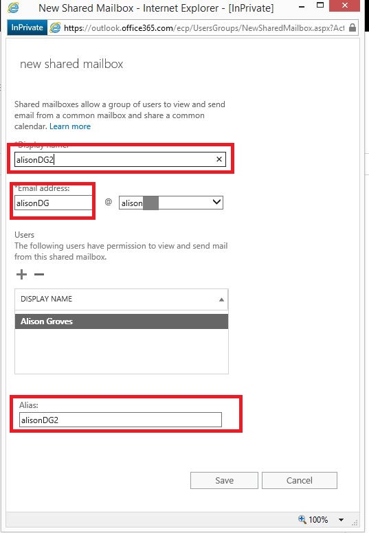 Add shared mailbox with different domain but same name - Microsoft Q&A