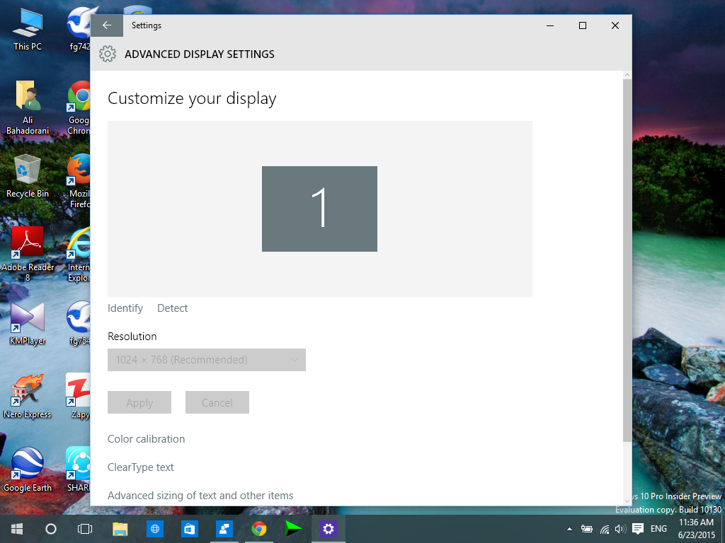 How do I change my Screen Resolution to 1024x768? - Microsoft Q&A