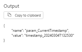 timestamp in adf pipeline - Microsoft Q&A
