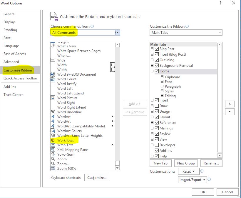 Office 365:Word SharePoint Workflows and Sharing - Microsoft Q&A