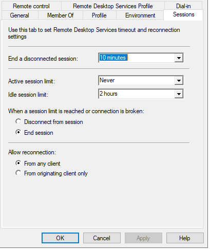 Windows 2019 Server - Troubleshoot Remote Desktop sessions not ...