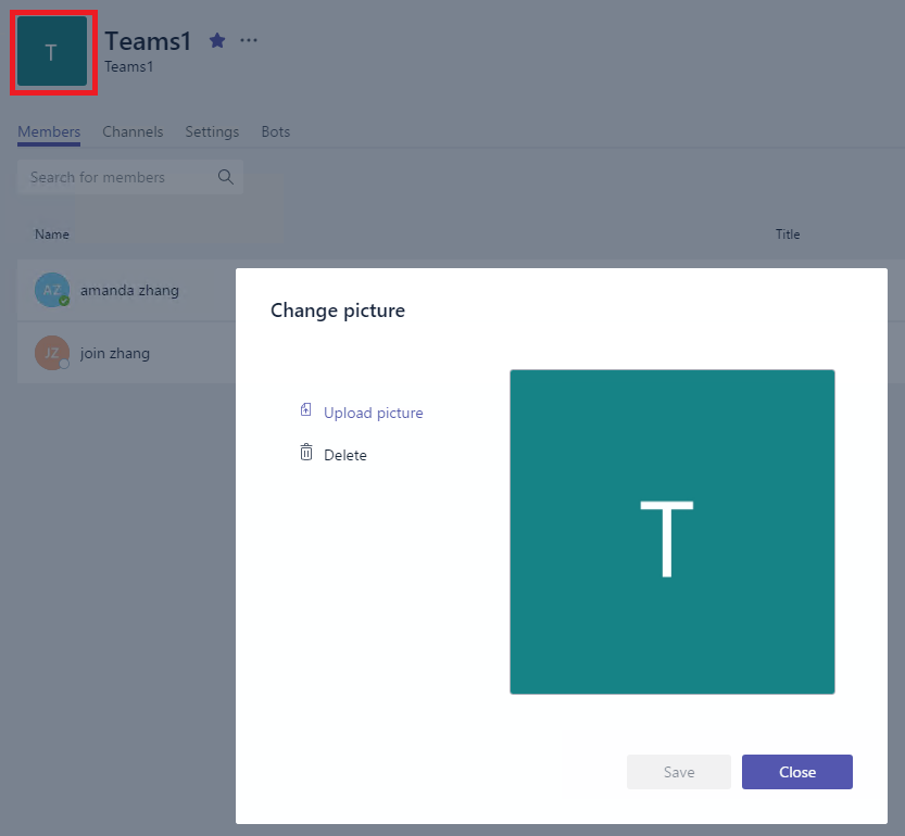 How can I edit the Team icon in Teams? - Microsoft Q&A