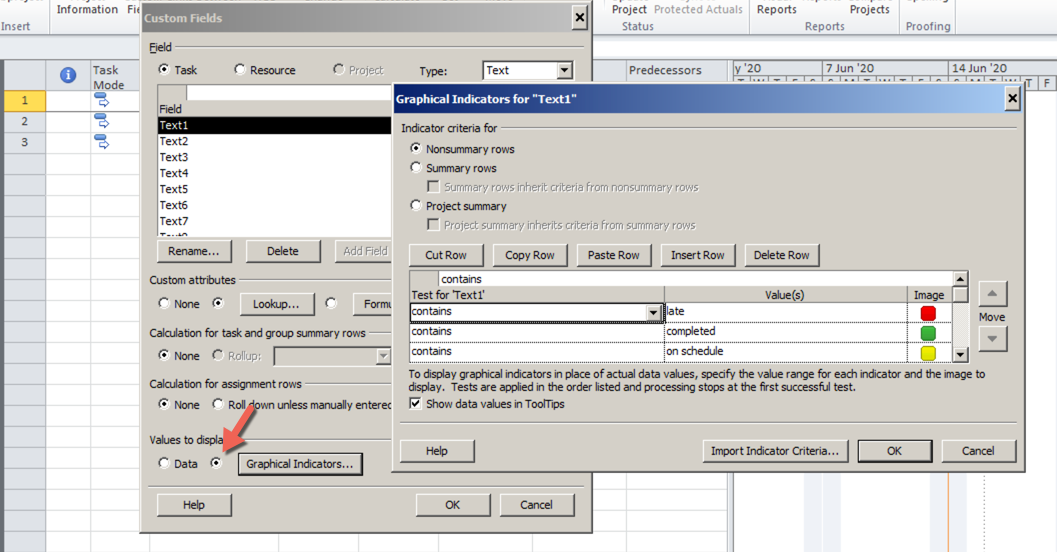MS Project formatting - Microsoft Q&A