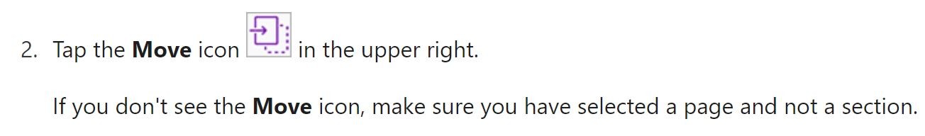 Can i move a section from one notebook to another - Microsoft Q&A