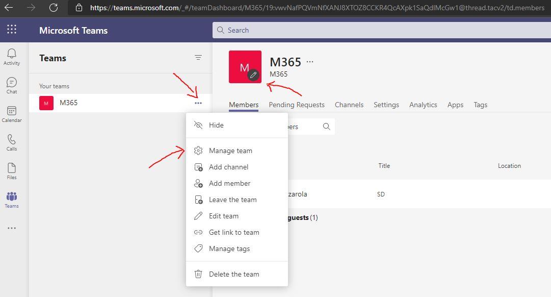 Cannot change Teams channel photo / icon - Microsoft Q&A