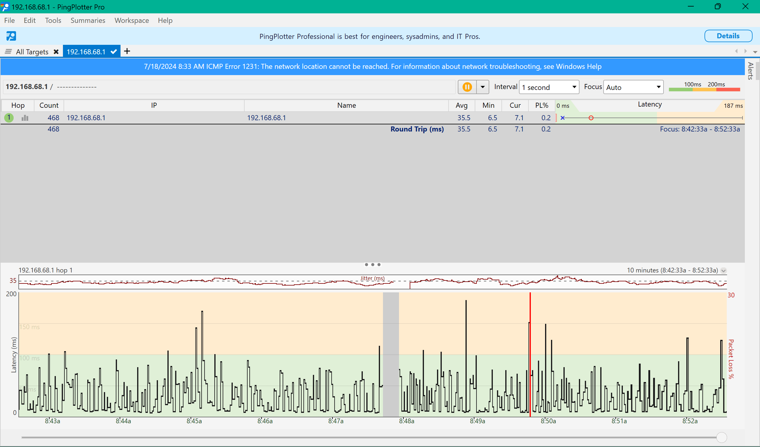 Windows network jitter issues I guess? - Microsoft Q&A