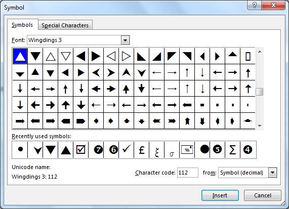 How To Insert Symbols In A Formula For Conditional Formatting 