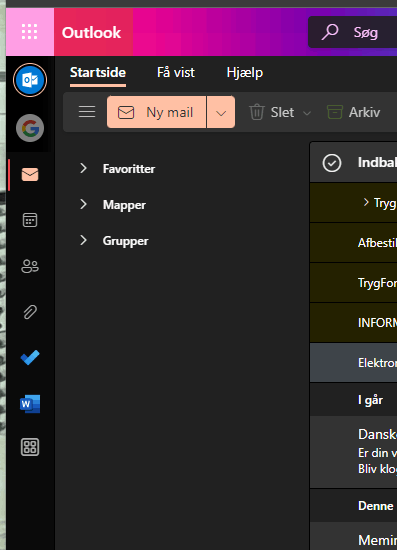 My Outlook (online) has changed layout (mail are in focus) - how to ...