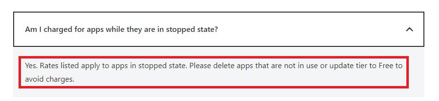 why i am been charged for "Azure App Service" while i do not have any active ones - Microsoft Q&A