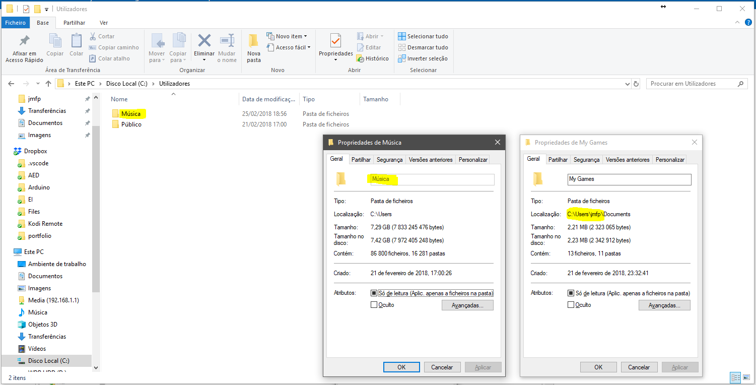 User folder marked as a Music folder - Microsoft Q&A