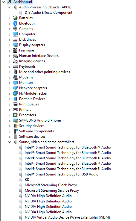 No Output devices found in Sound output, Windows 11x64 Realtek Audio ...