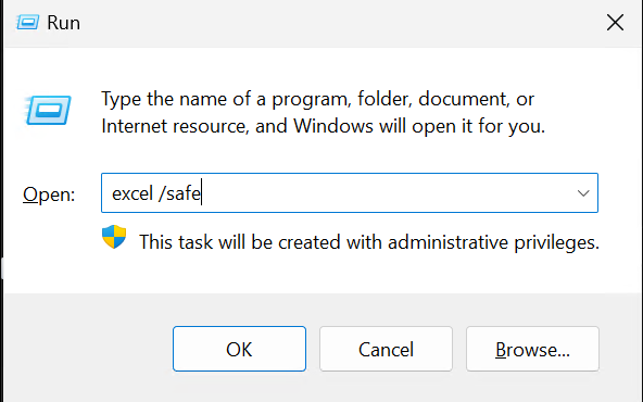 We're sorry, but excel has run into an error that is preventing it from ...
