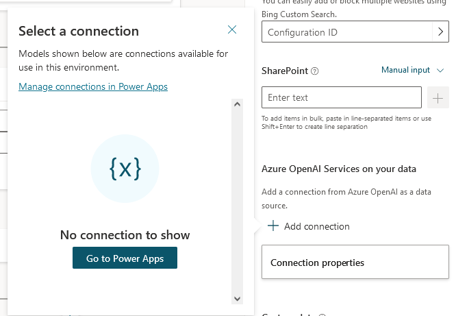 Unable to see OpenAI from Copilot/PWA bot - Microsoft Q&A