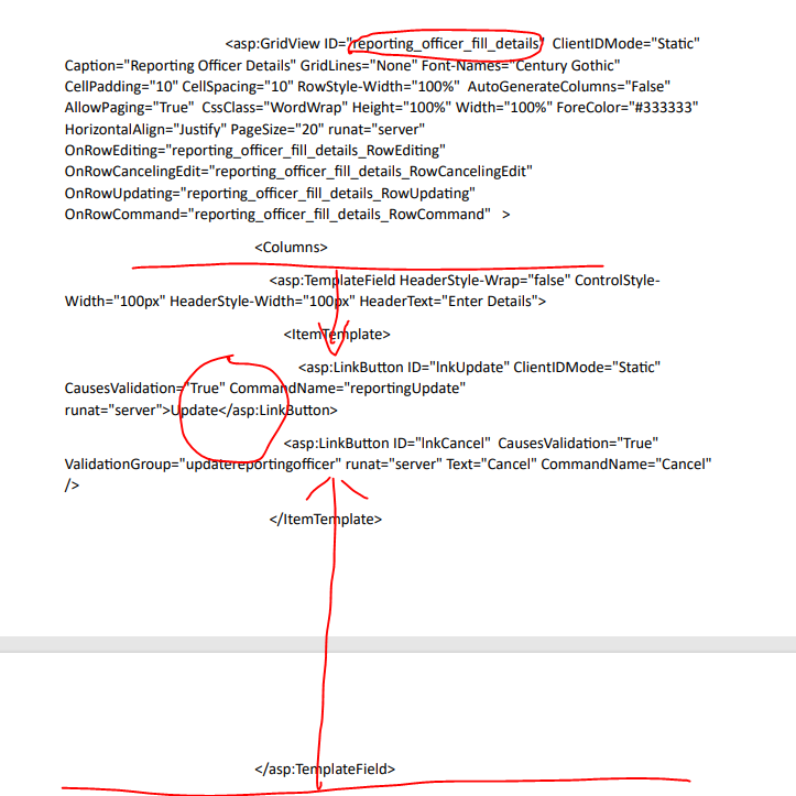 The Linkbutton In Nested Gridview Is Not Responding To Any Event How To Solve This Microsoft Qanda 0428