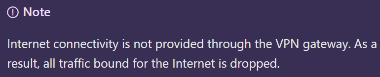 Azure VPN (P2S) routing IP traffic - Microsoft Q&A