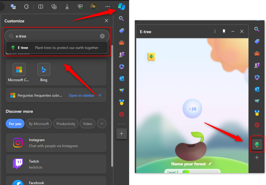 how can i download e-tree. If i have turned off, how can i turn it on ...