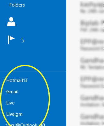 How to switch between accounts on windows mail app? - Microsoft Q&A