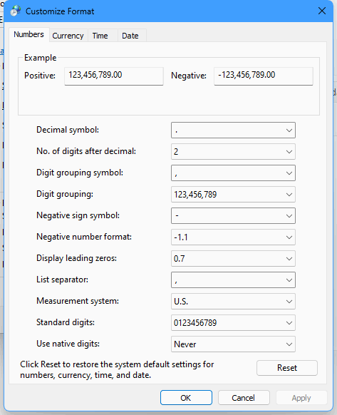 How to correct the number formatting on word so the Formula function in ...