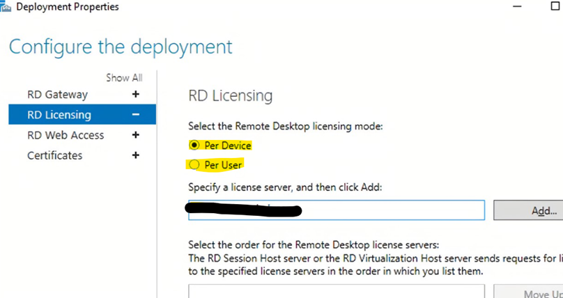 Technical Support - RDS Connections on Device - Microsoft Q&A
