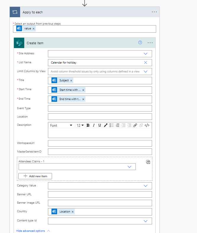 How to import many holiday calendars into SharePoint? - Microsoft Q&A