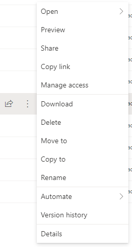 Pin Documents in OneDrive - Microsoft Q&A