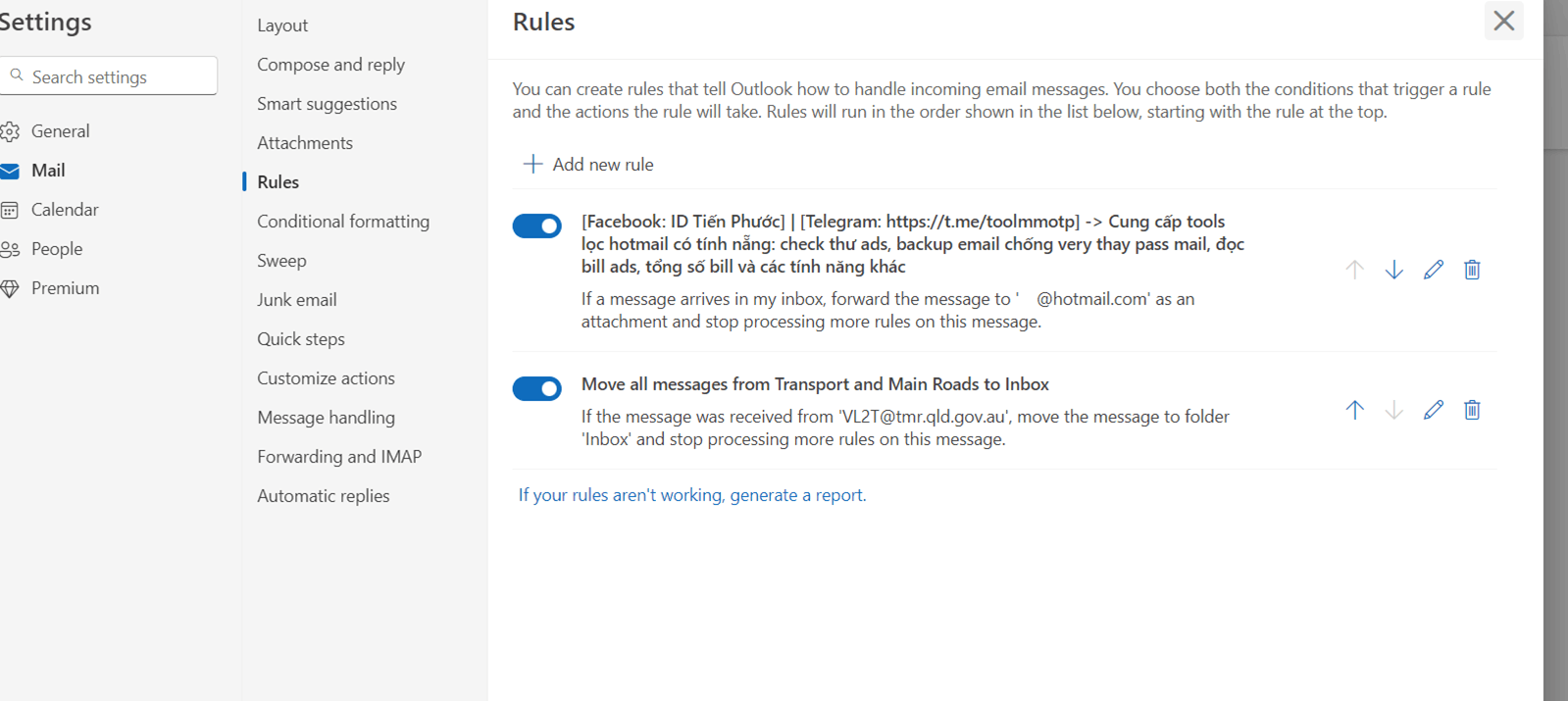 postmaster undeliverable in junk box for all emails - Microsoft Q&A
