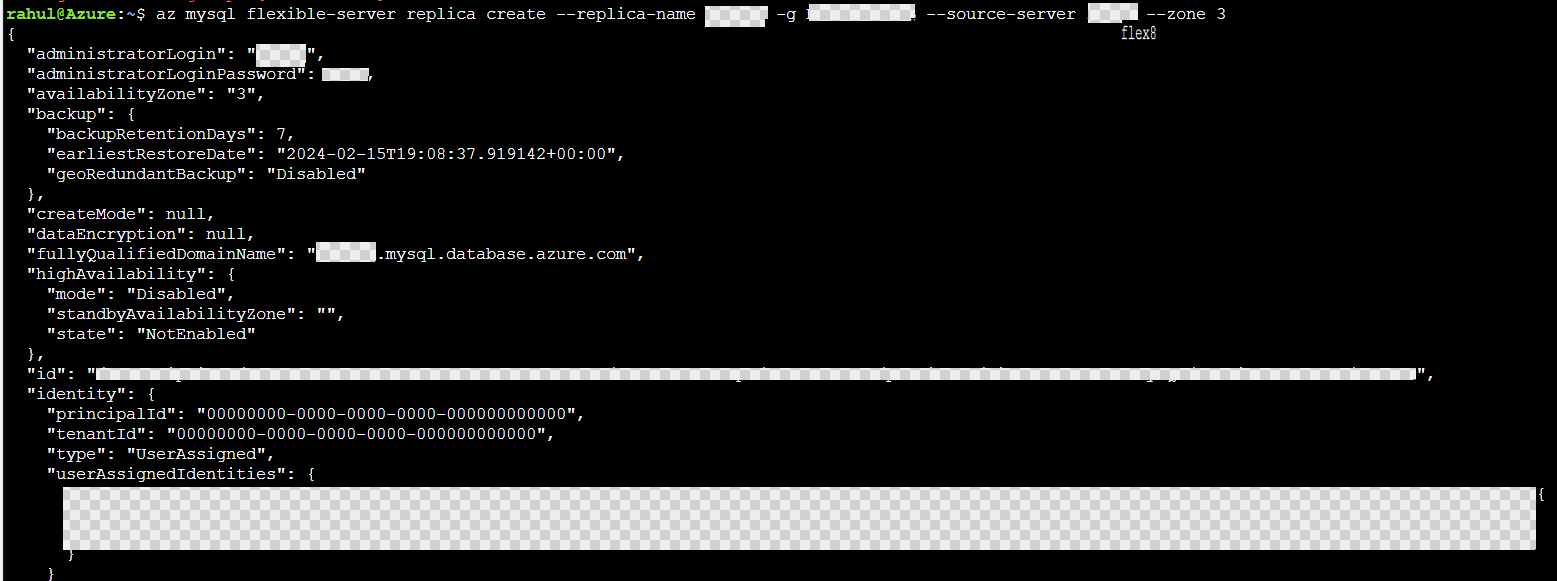 Not Able To Create Mysql Flexible Server Replica In Paired Region Microsoft Qanda 