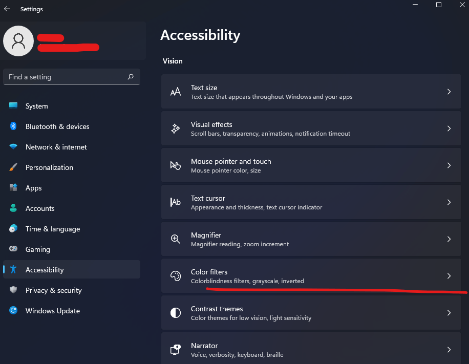 how do i get my screen to go back to color it has gone to black and ...