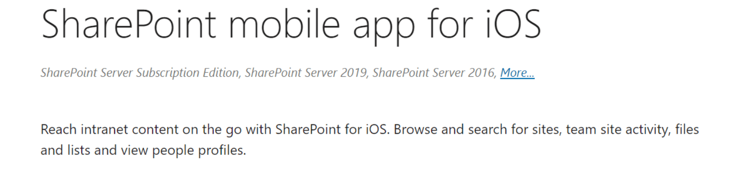 Add external SharePoint account to mobile app - Microsoft Q&A