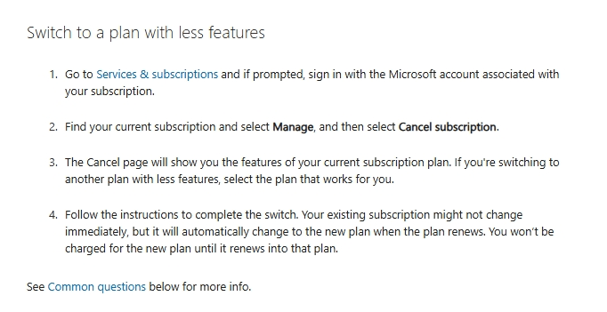 Switch subscription now - Microsoft Q&A