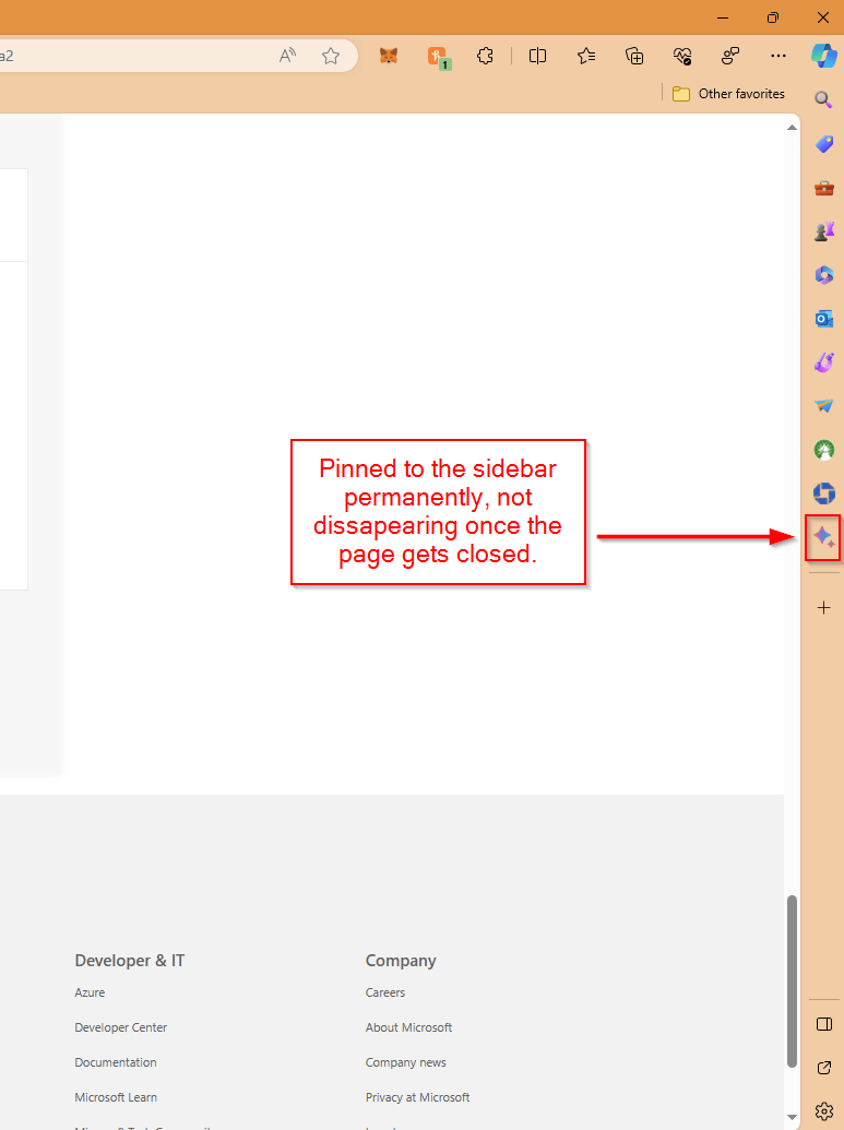 How can I add websites to my MS Edge side bar ? - Microsoft Q&A