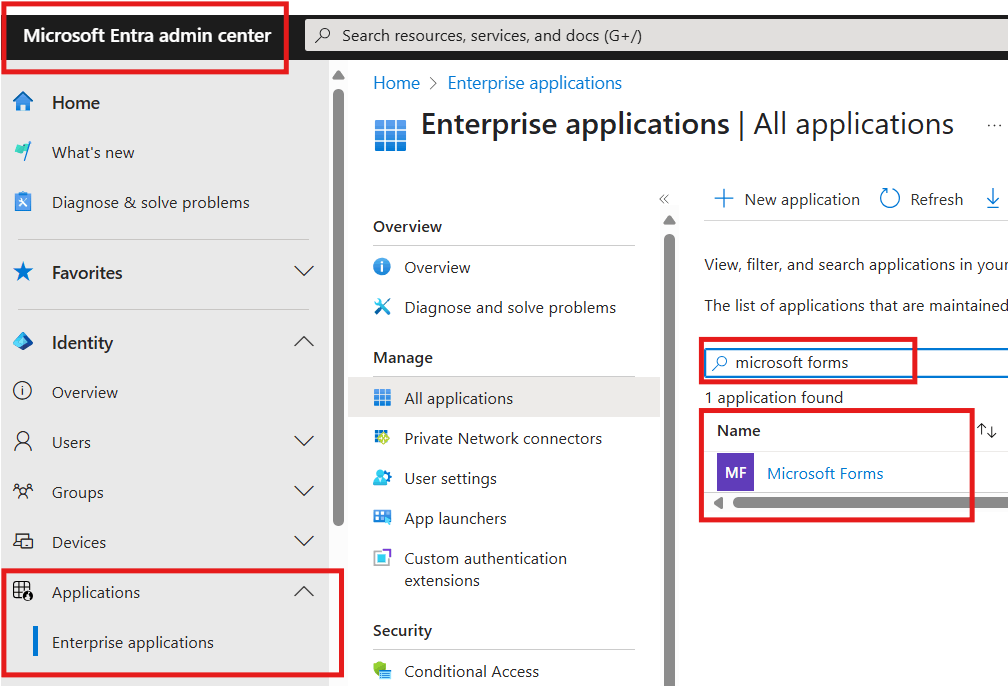 MS Forms Access Issue - Microsoft Q&A