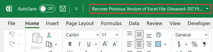 Is there any way to restore a recent version of an Excel file if you've ...
