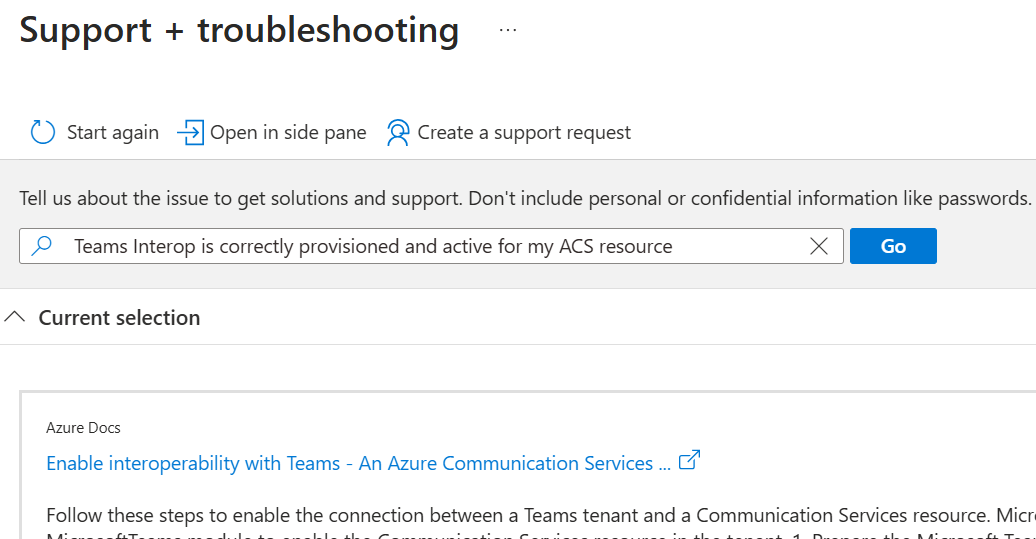 Unable to Enable Teams Interop on Azure Communication Services – UK South Region - Microsoft Q&A
