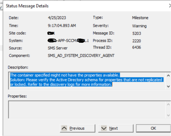 What will happen if we change OU in SCCM system discovery? I mean we have configured SCCM newly ...