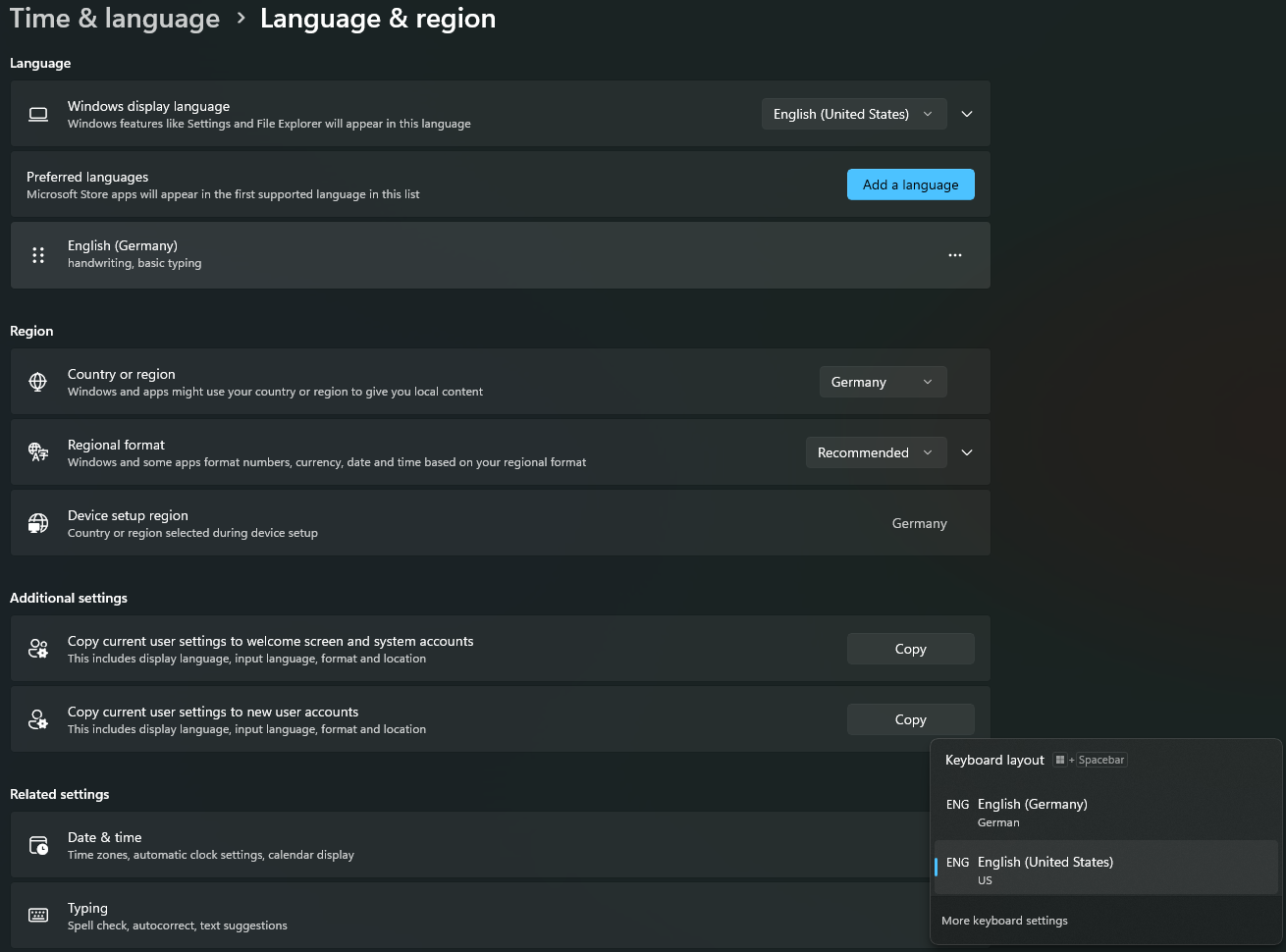How to remove Keyboard language, that doesn't pop up in Settings ...
