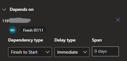 Microsoft Planner Premium Plan- multiple instances where a task dependency isn't updating the ...