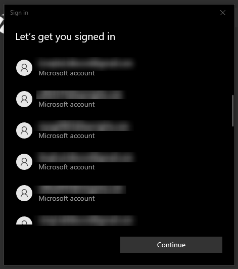 How to clear saved sign in accounts - Microsoft Q&A