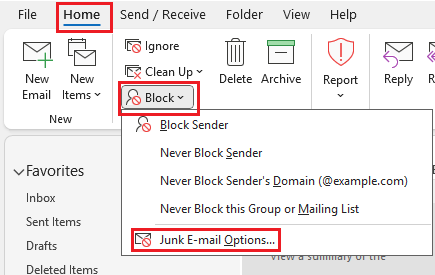 Junk folder - Microsoft Q&A