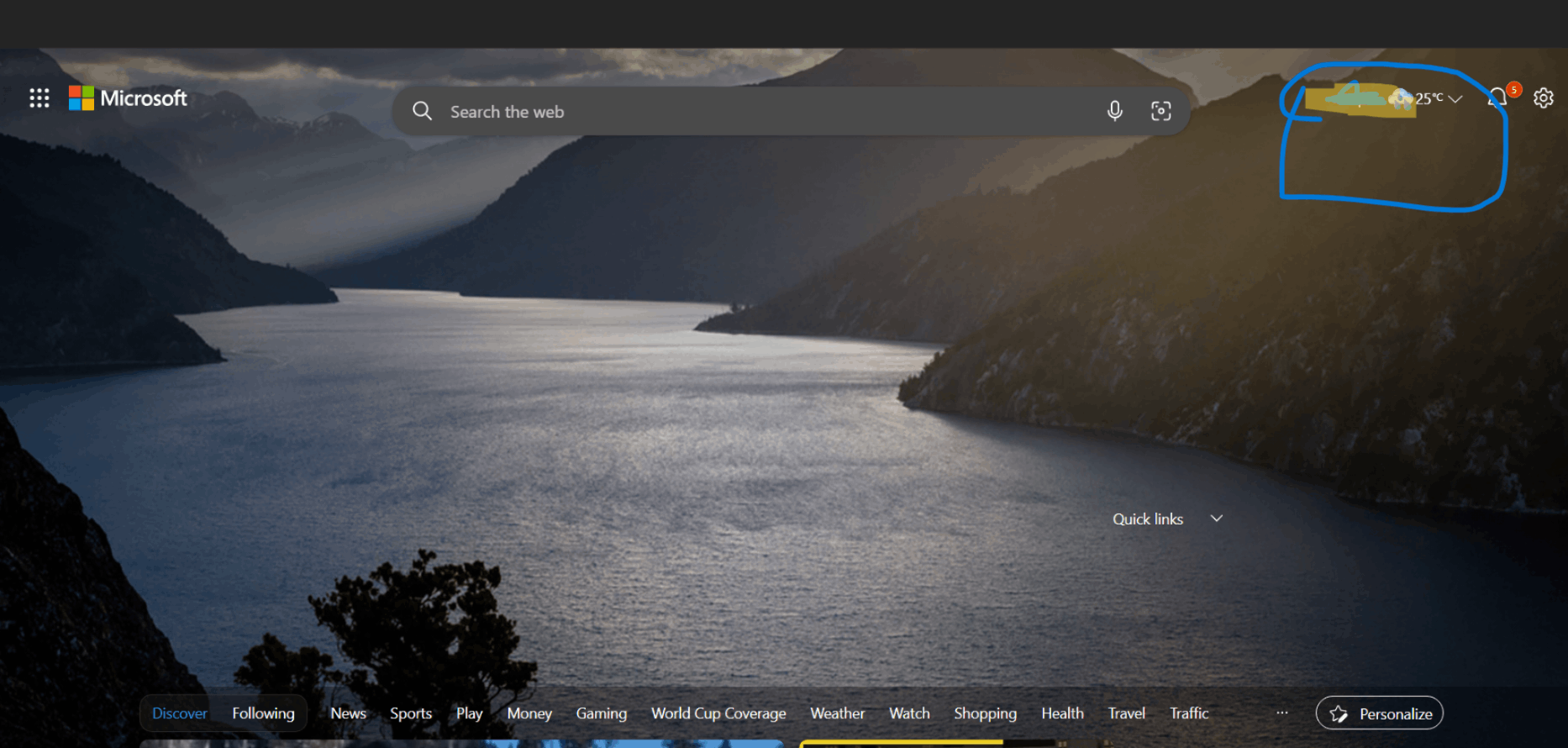 Where is Microsoft reward icon? - Microsoft Q&A