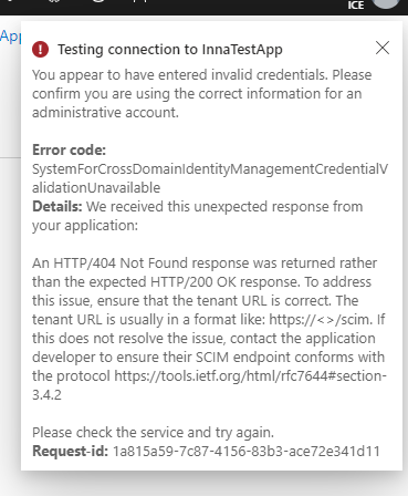 Is there a format validator on the base SCIM URL path? is /scim2/v1 acceptable? - Microsoft Q&A