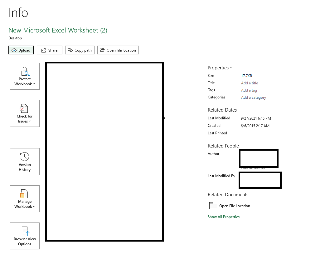 How /where can I find "total editing time" in word and excel Office 365 ...